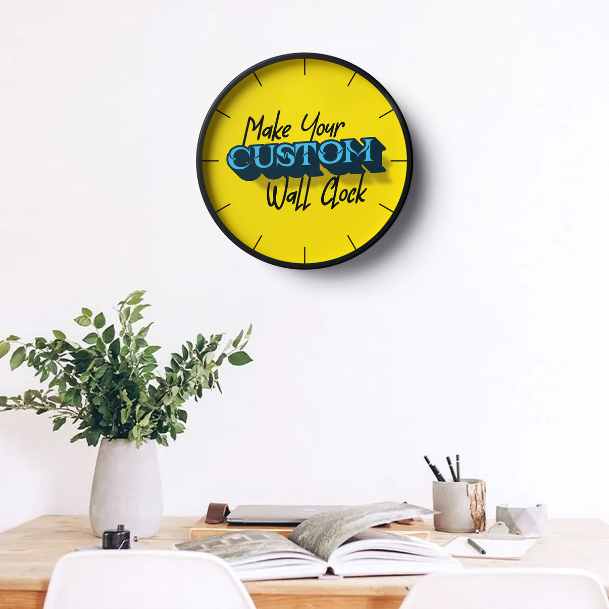 Customize Wall Clock – Design Your Own Personalized Wall Clock – KLOK