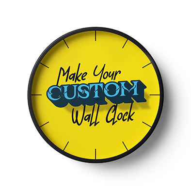 Customize Wall Clock – Design Your Own Personalized Wall Clock – KLOK